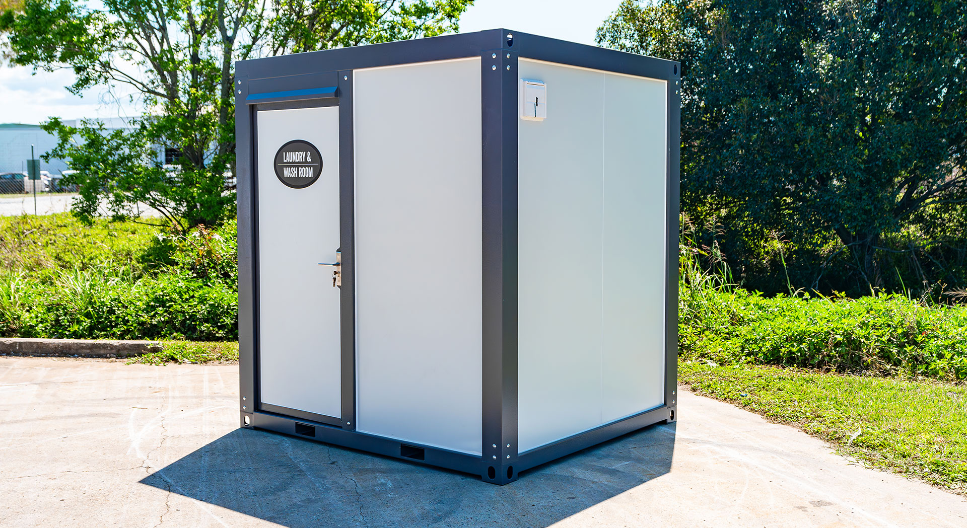 Portable Laundry Room | Outdoor Laundry Room | My Little House
